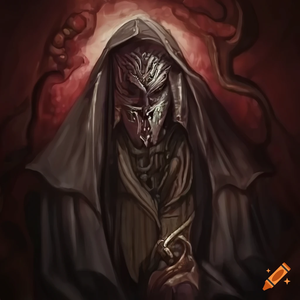 Umr at Tawil, cloaked keeper of the Gate and Key in an ominous ...