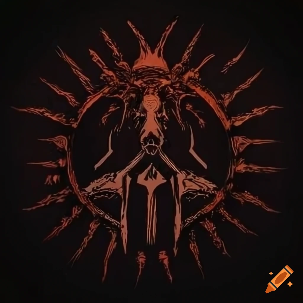 Progressive Metal Surrealism logo poster on Craiyon