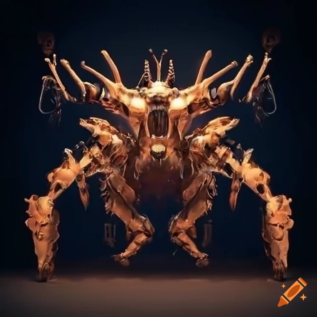 Exceptional high definition details of a stunning mech on Craiyon