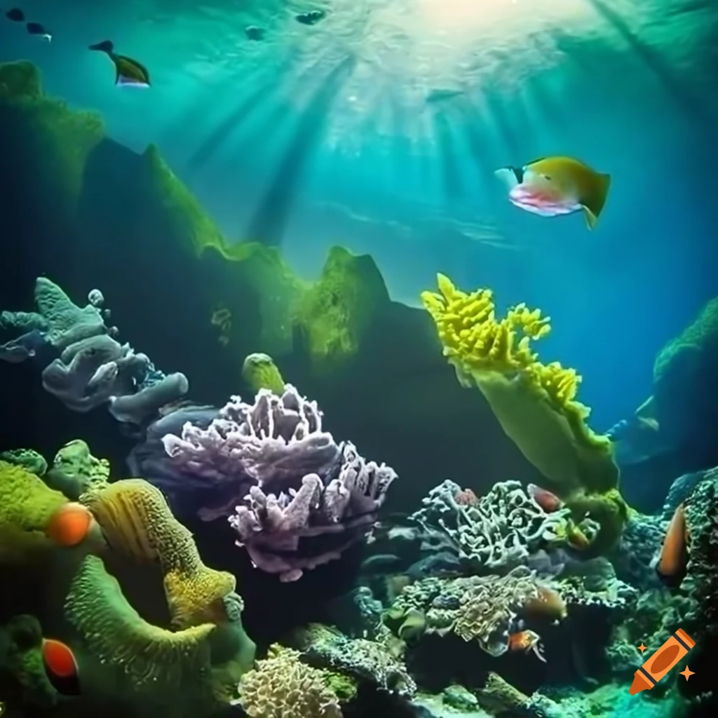 Dive into a hidden saltwater lake within a mystical mountain range ...