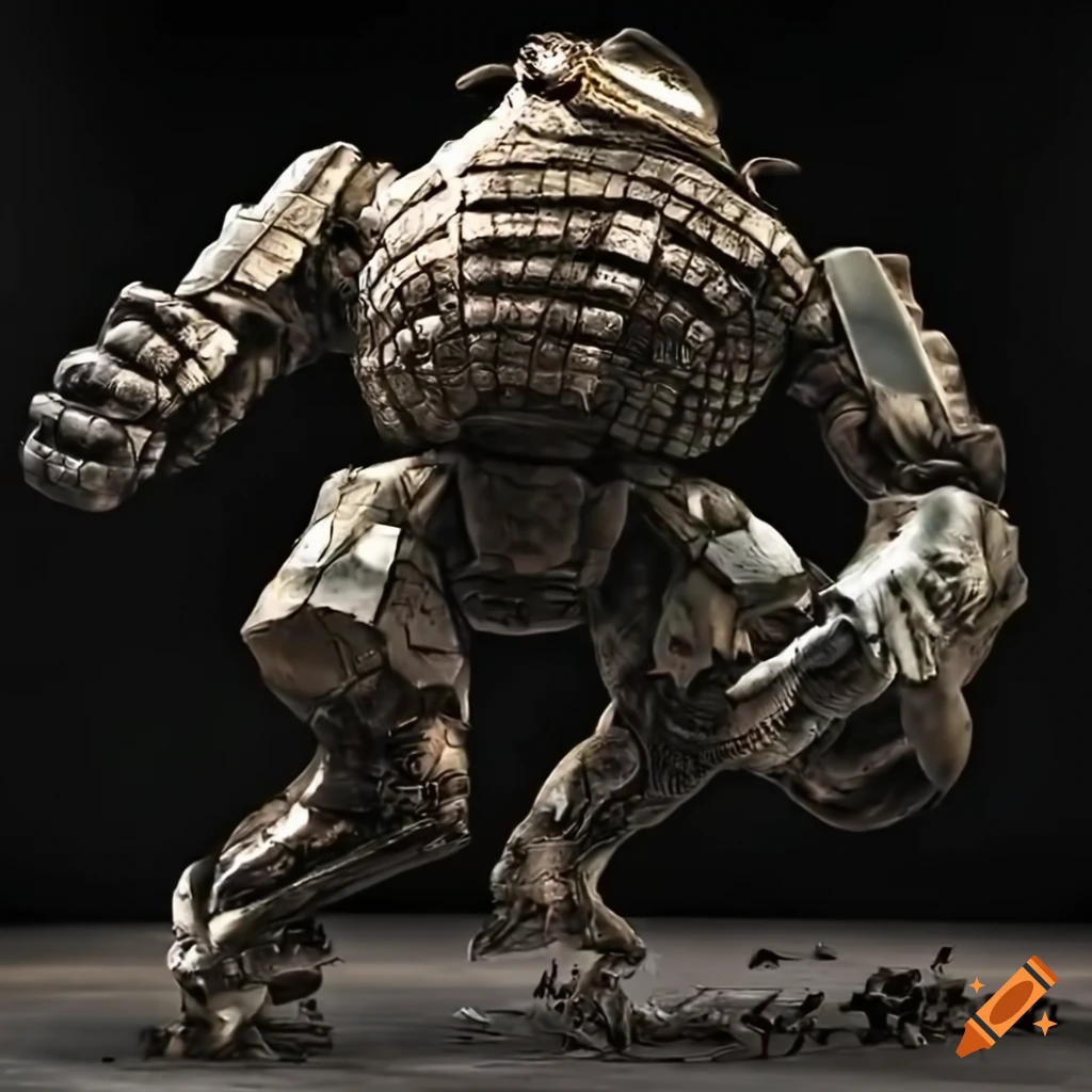 Parkour Mech in high definition with intricate layering and spectacular lighting on Craiyon