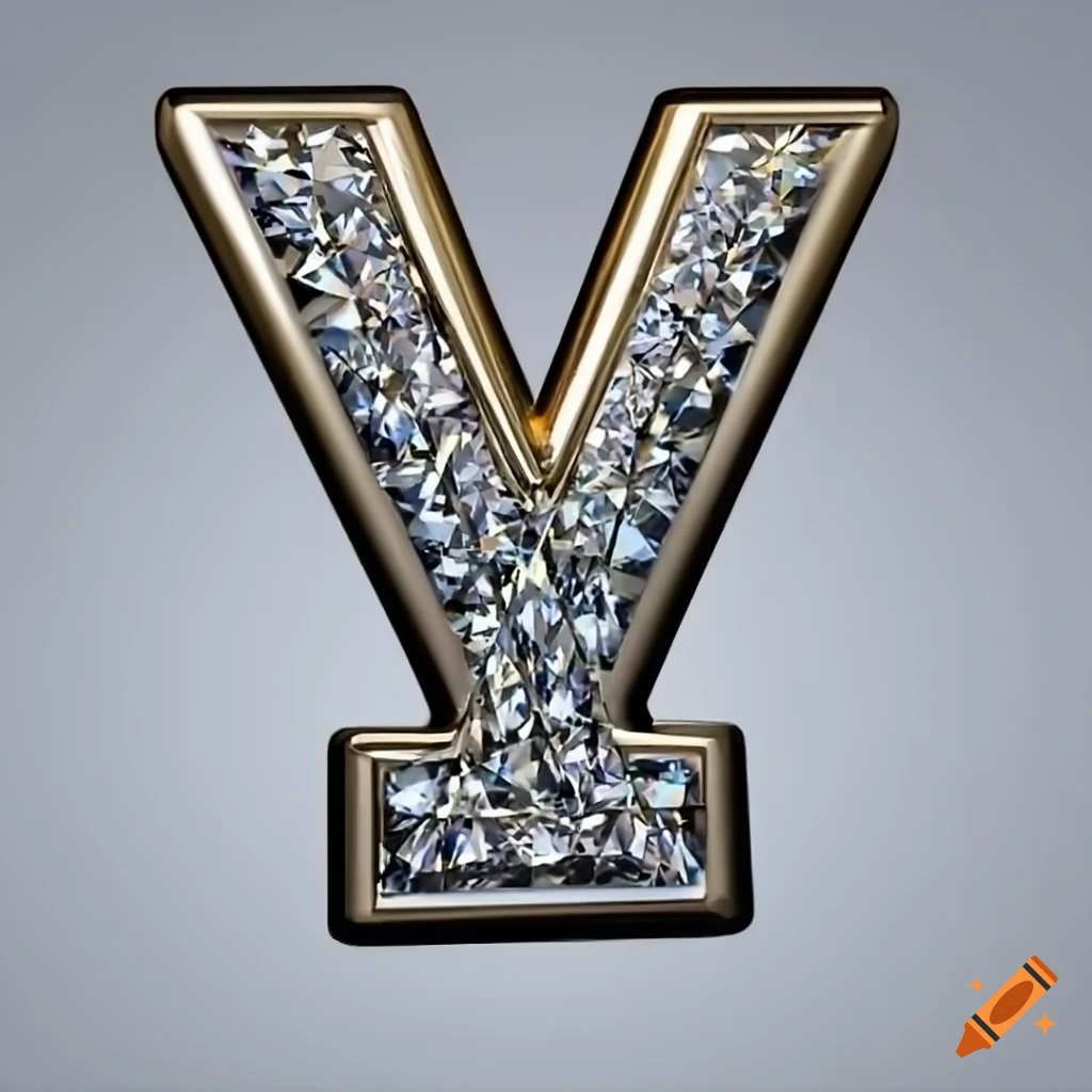 Vvs diamond 3d render of the letter w on Craiyon