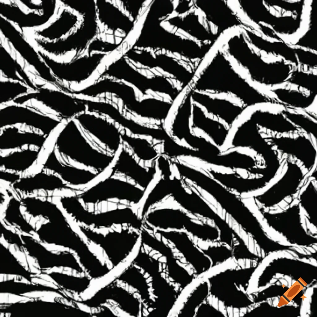 Silk scarf pattern on Craiyon