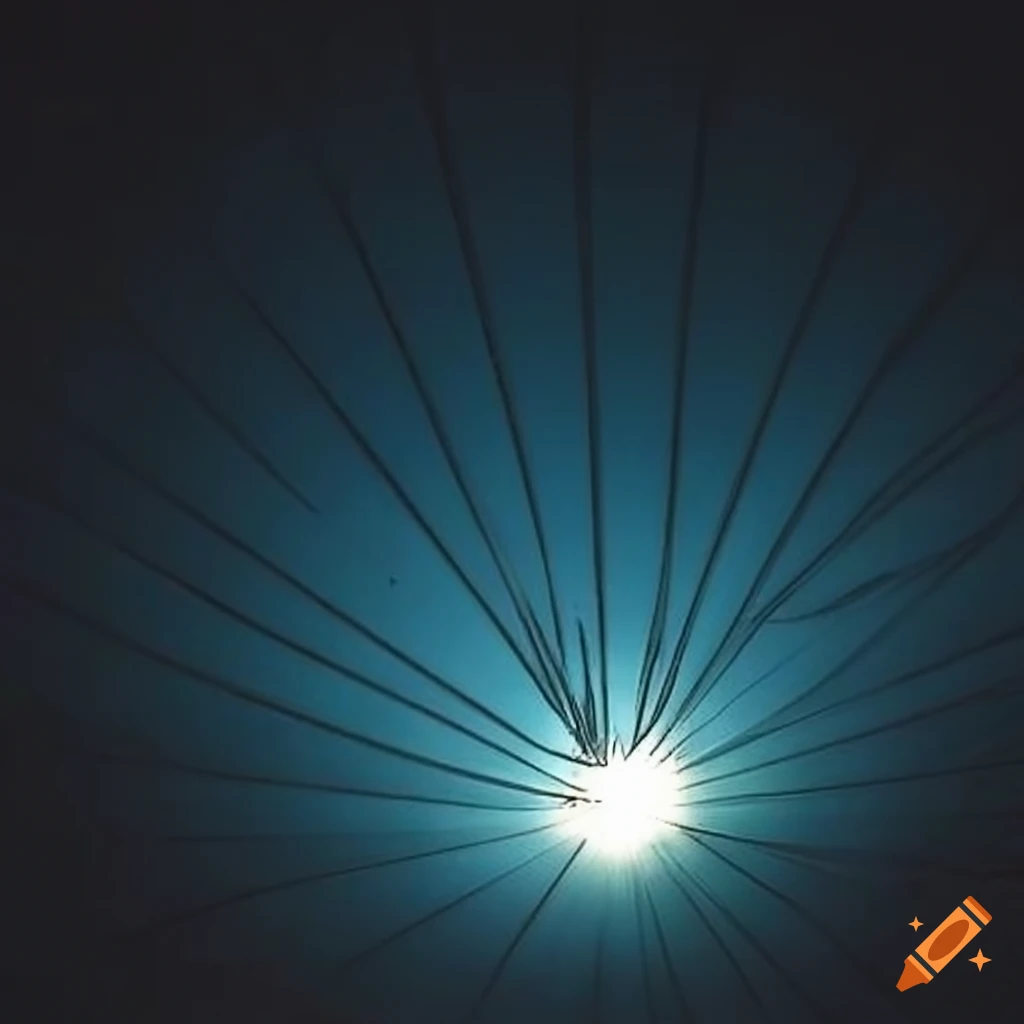 Rays of light on Craiyon