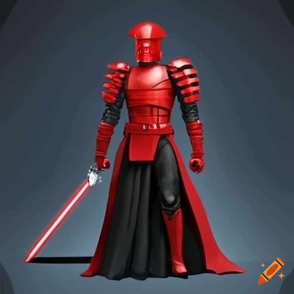 Dark fusion of darth sidious and batman with a laughing black imperial praetorian guard with a ...