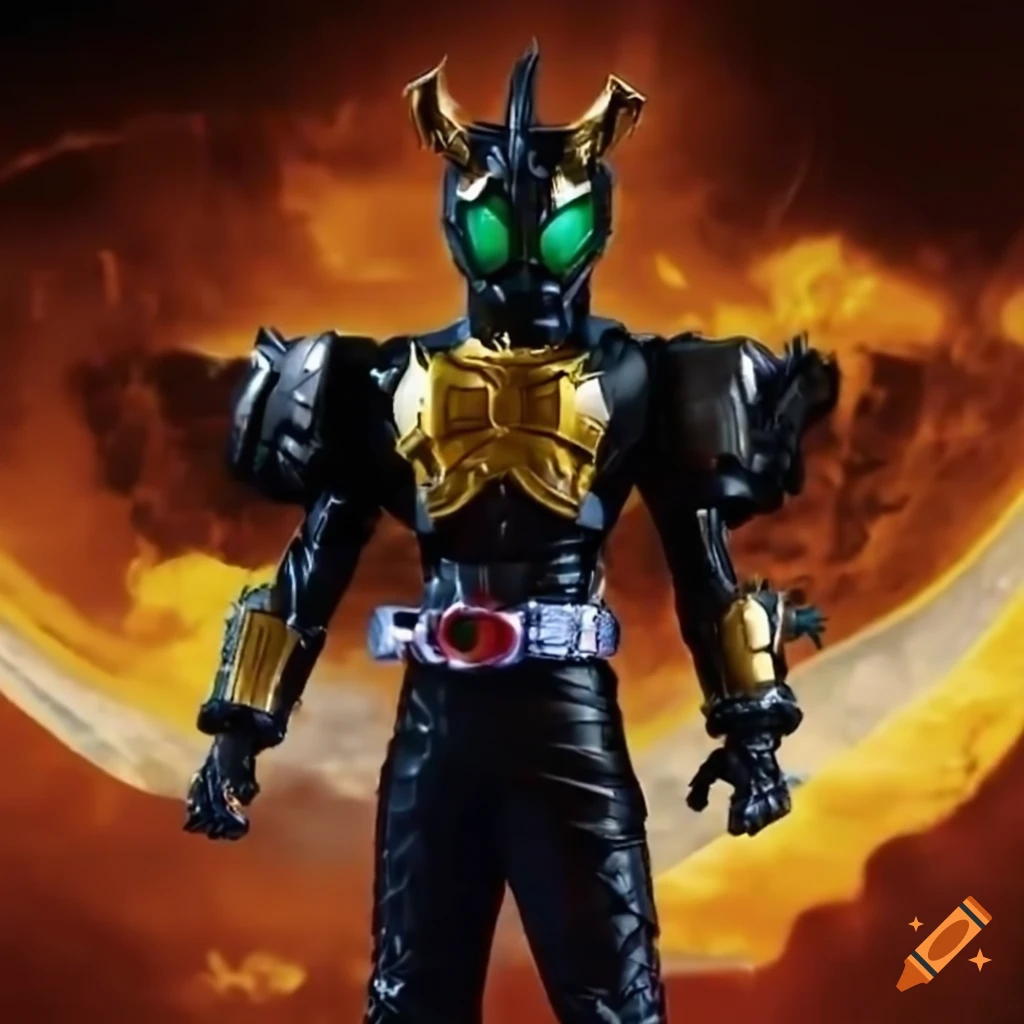 Kamen rider century king shadow moon in high resolution on Craiyon