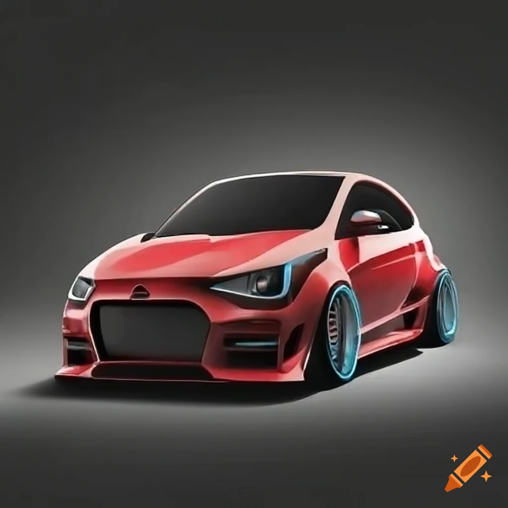 Car tuning design on Craiyon