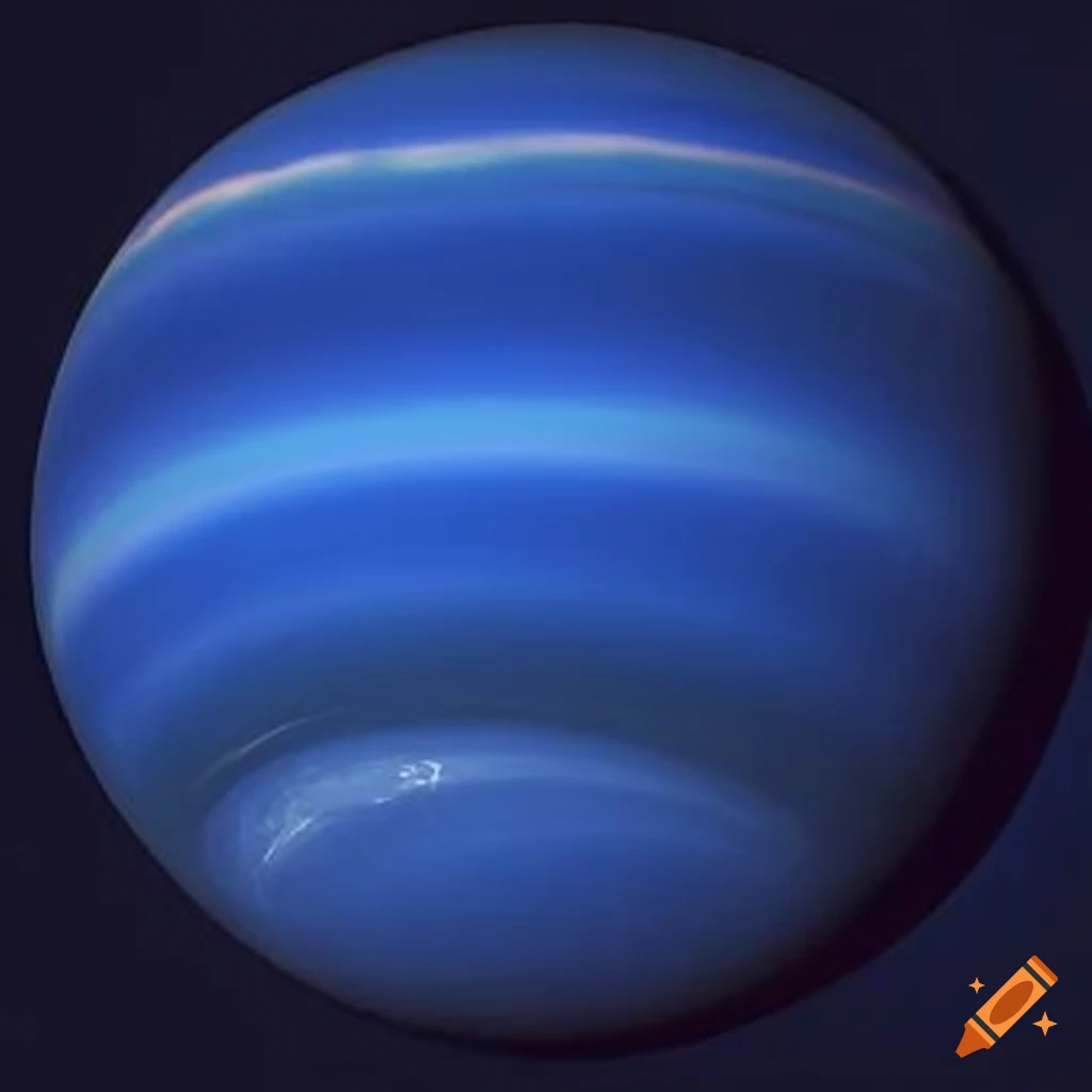 Stunning blue picture of neptune's surface on Craiyon