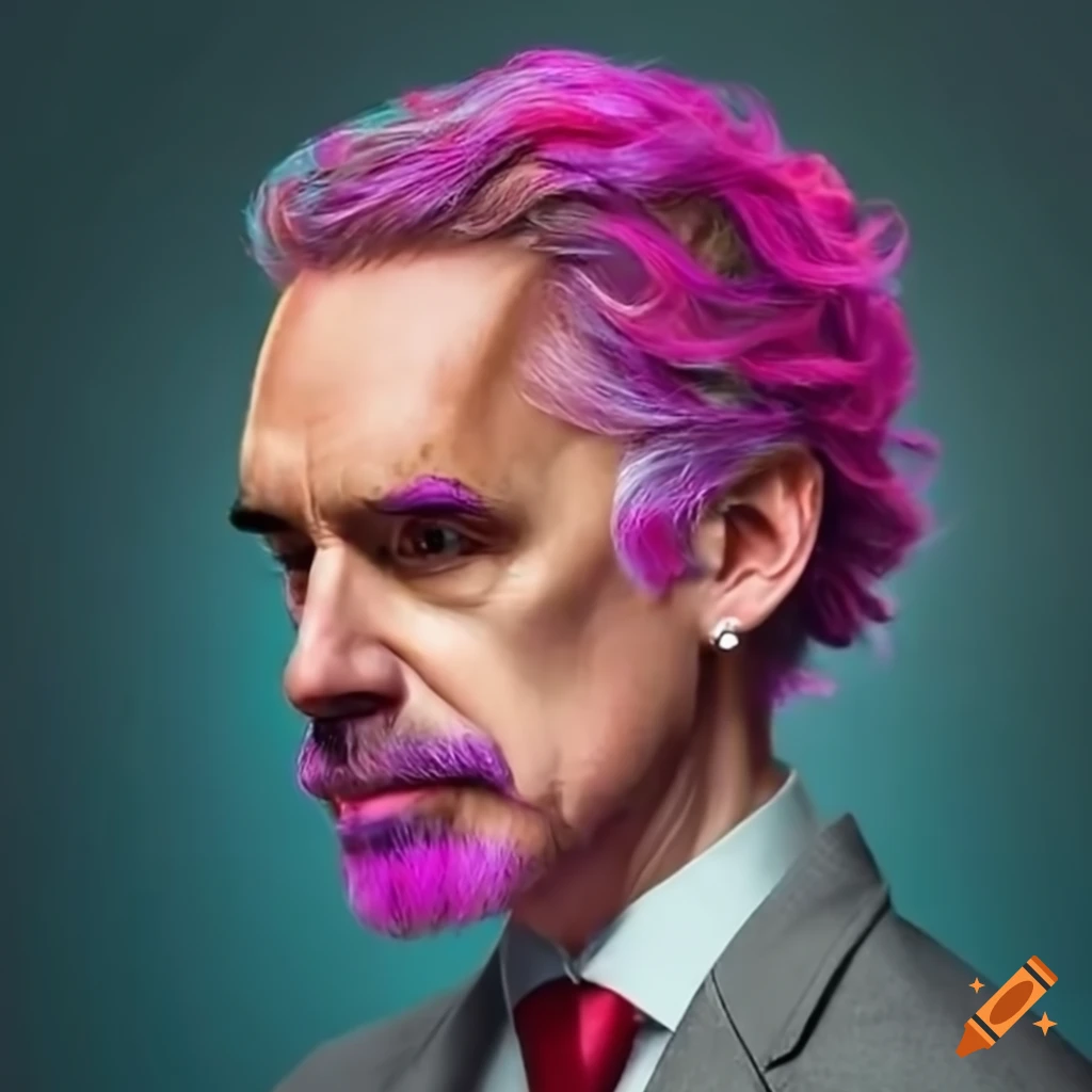 Professor jordan peterson delivering a thought-provoking lecture on Craiyon