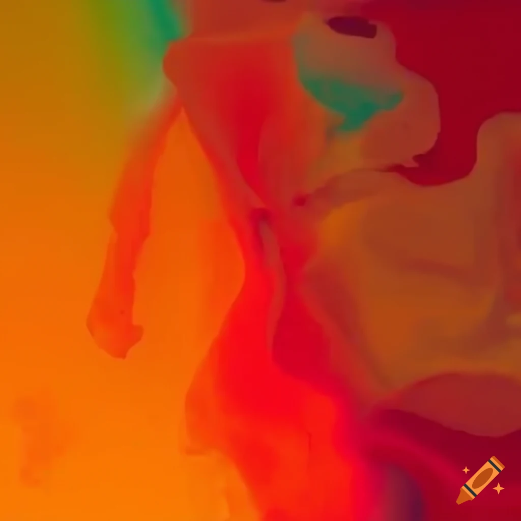 Grainy high saturation static abstract collage on Craiyon