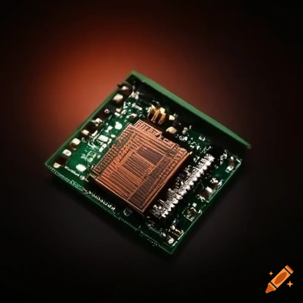 Reconfigurable intelligent array antenna designed on a pcb board on Craiyon