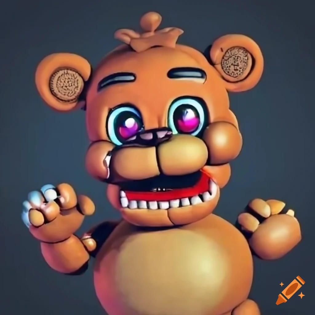 Baby mario dancing with baby sonic and baby freddy fazbear on Craiyon