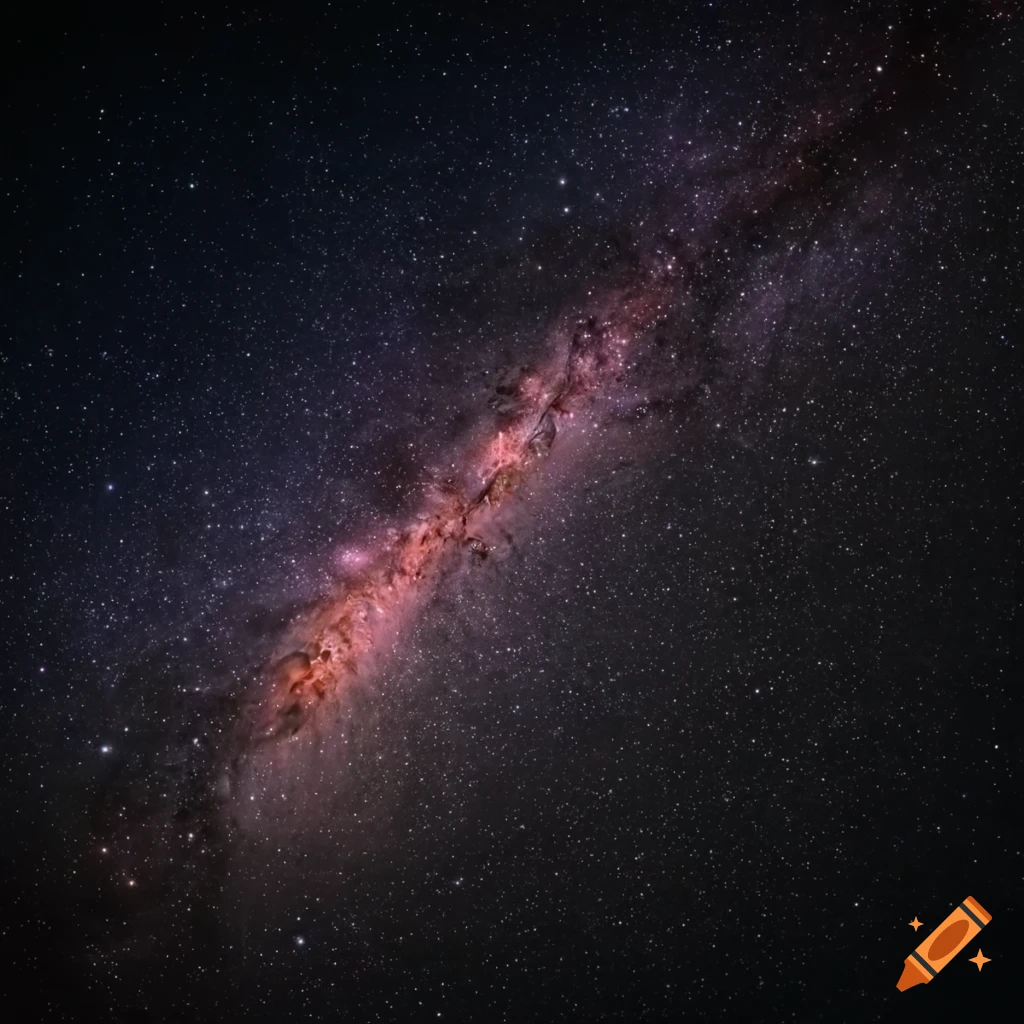 Hdri of high resolution galaxy on Craiyon