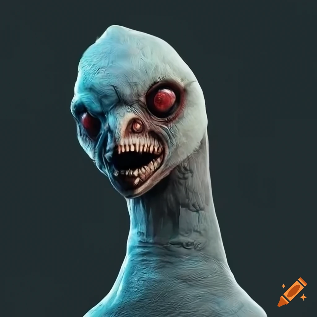 Mysterious humanoid bird on Craiyon