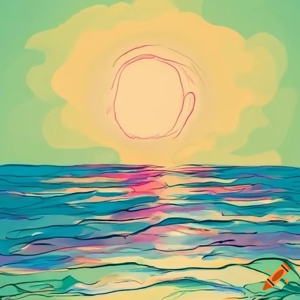 Chill sea on Craiyon