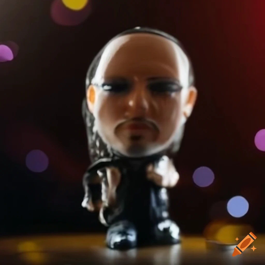 Collectible figurine of Jonathan Davis from Korn, talented musician ...