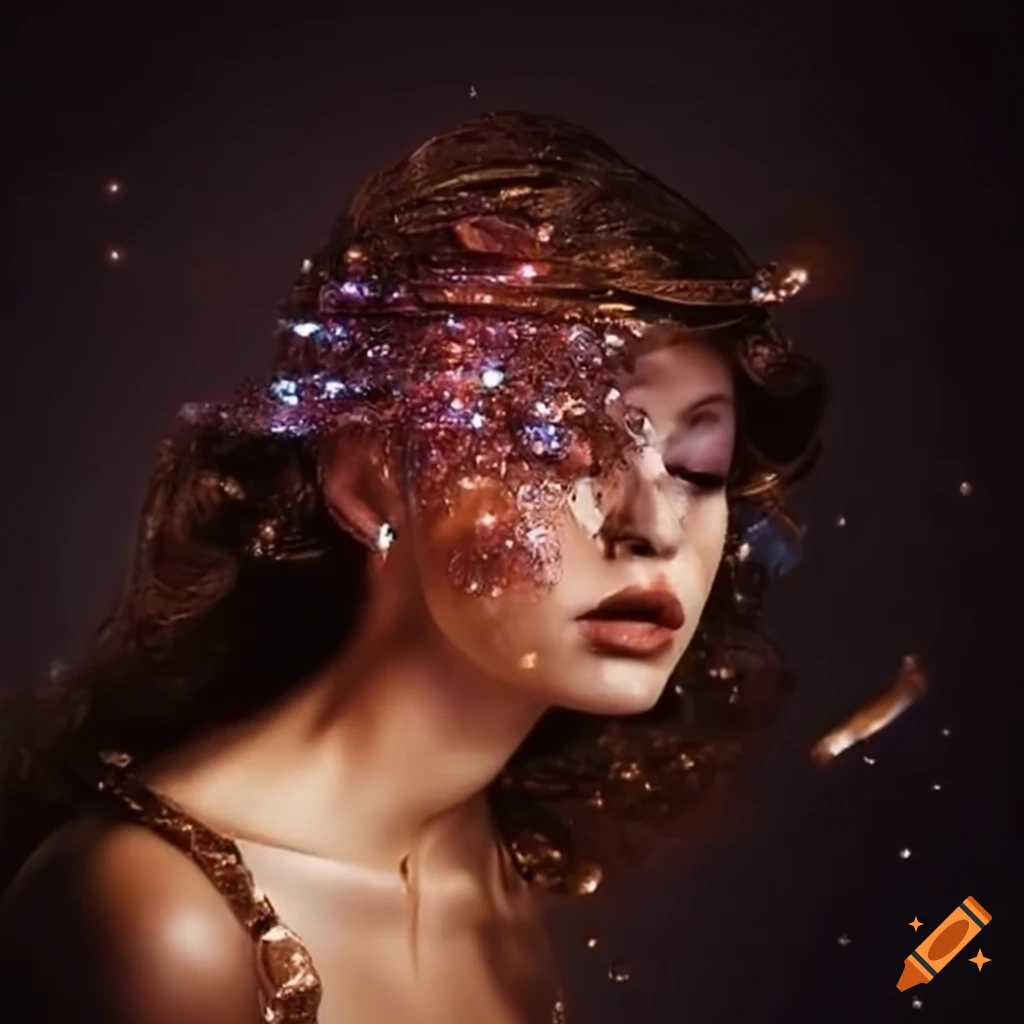 Glistening or shining effect on Craiyon