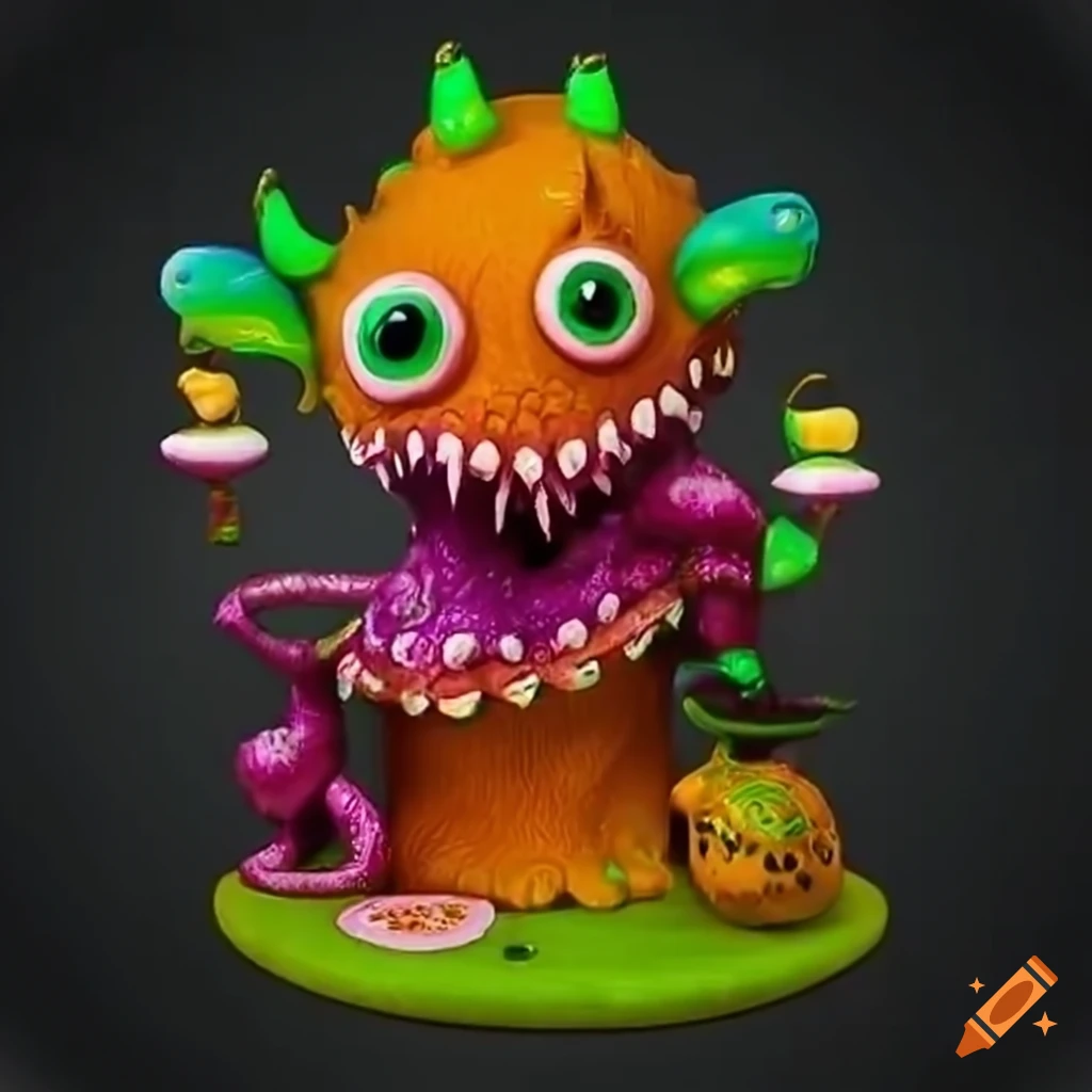 Mythical creatures and mutant omega mart lemon fruit monster in the ...