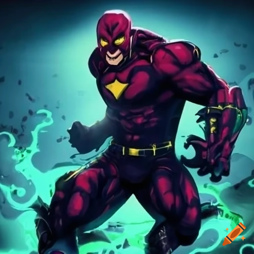 Super villain on Craiyon