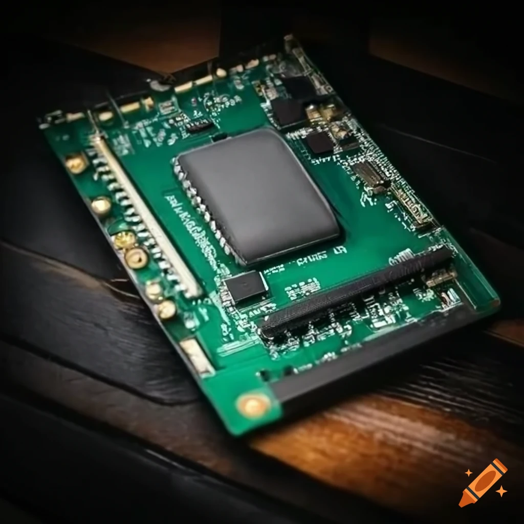 Motherboard of a television on Craiyon