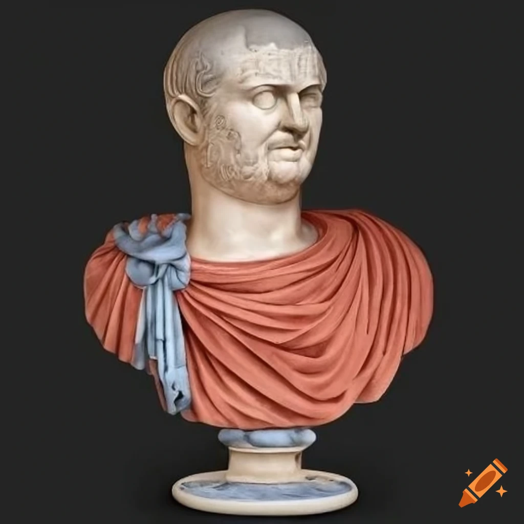 Portrait of emperor vespasian on Craiyon