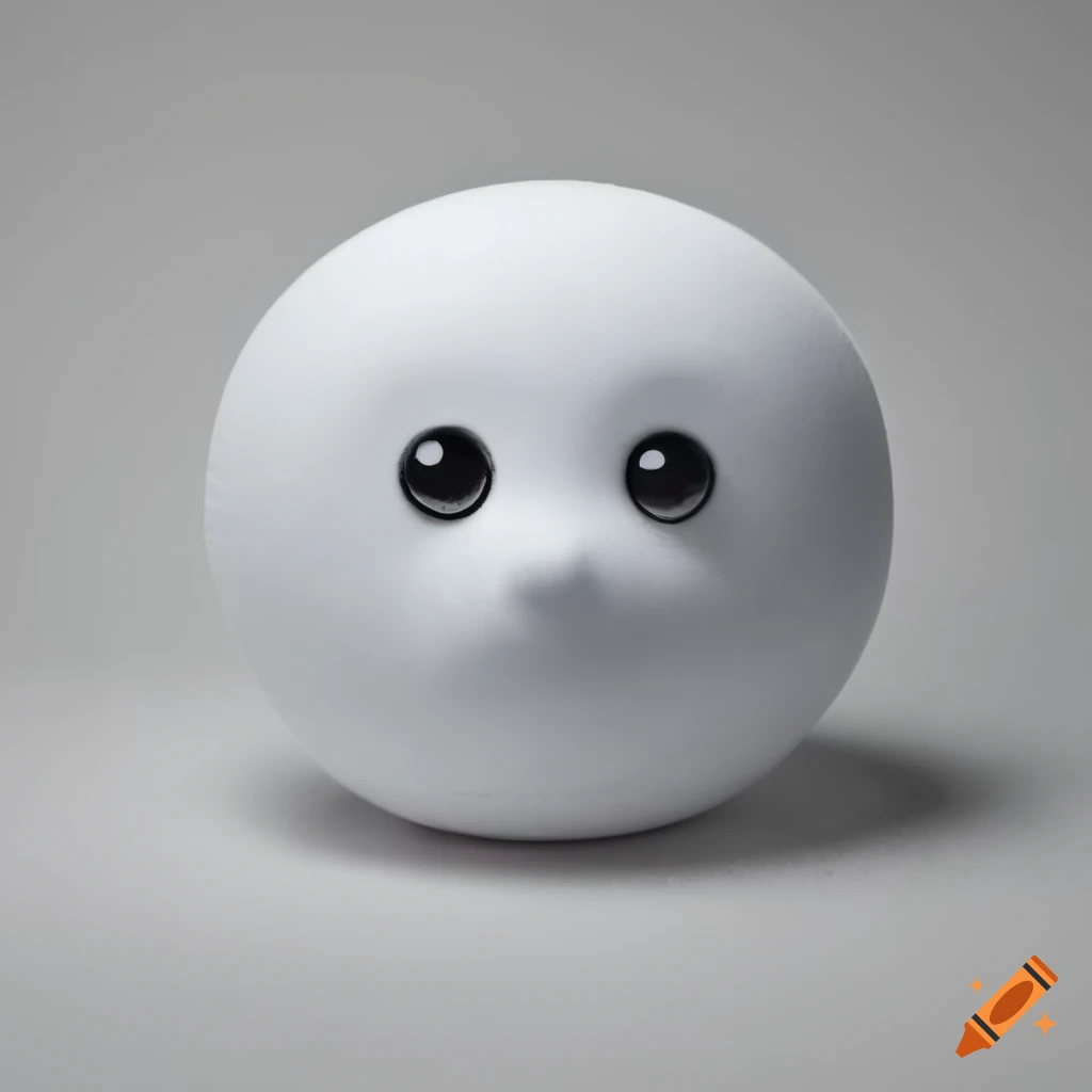 White blank toy on Craiyon