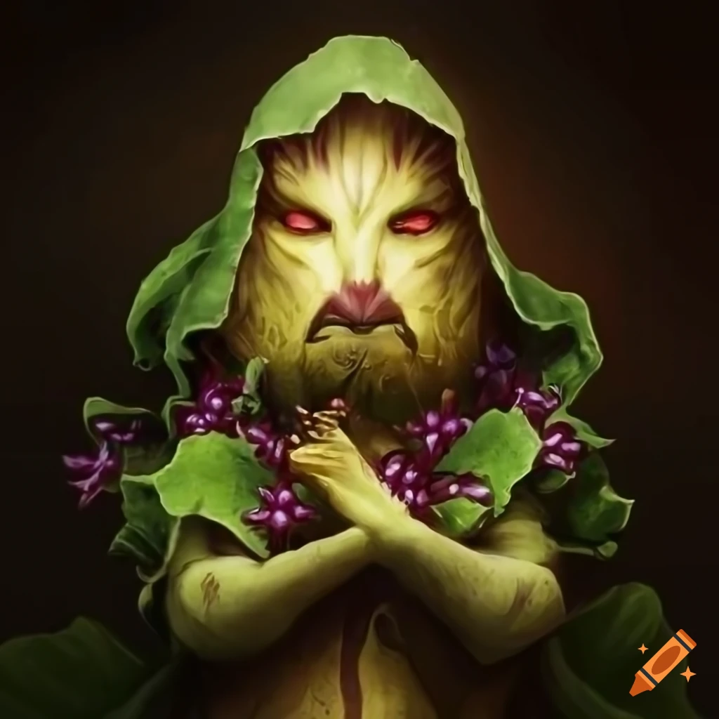 Illustration of lord mandragora on Craiyon