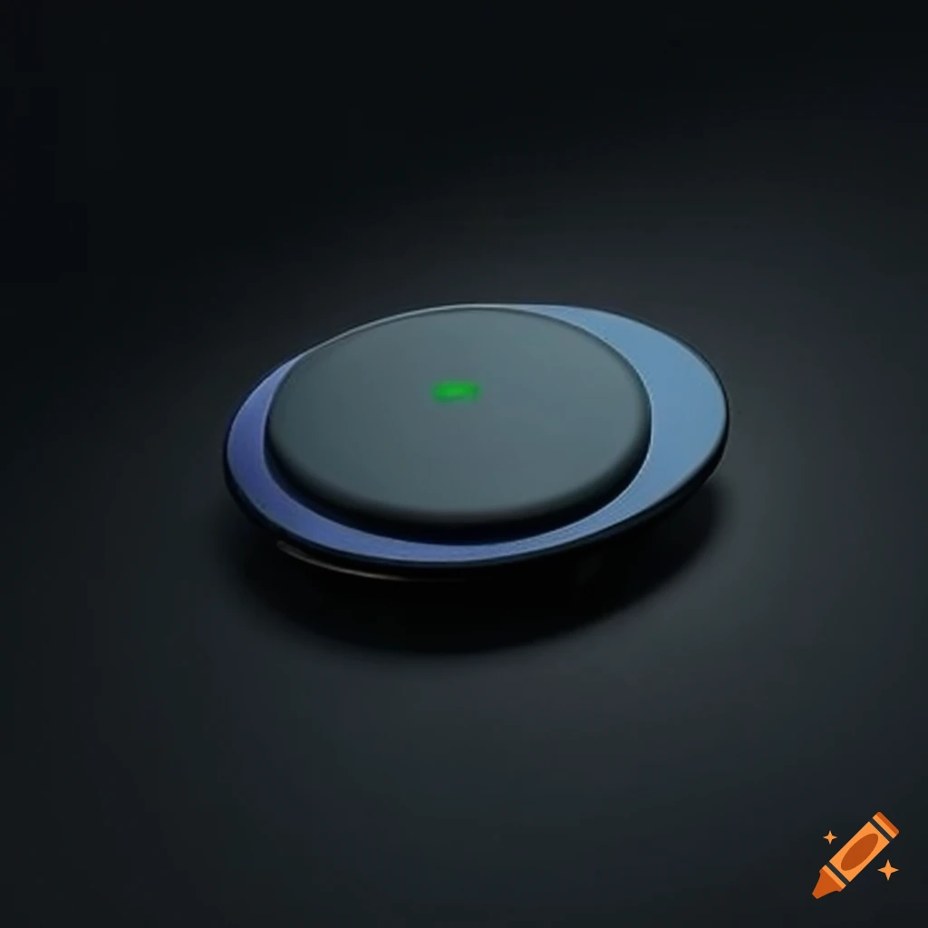 Wireless charging pad on Craiyon