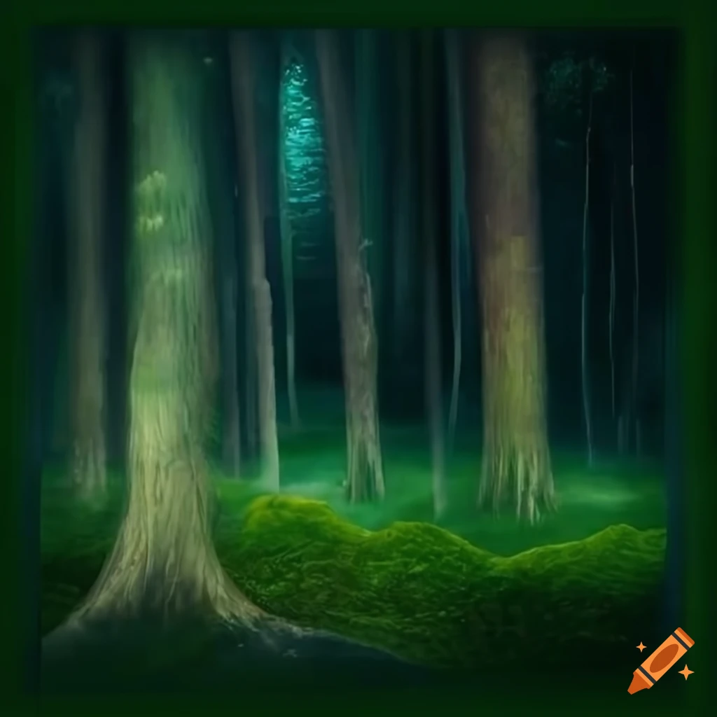 Image blending nature with technology on Craiyon