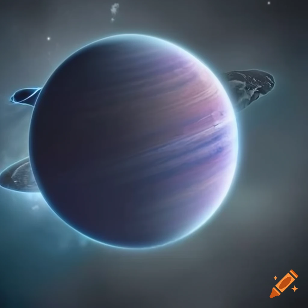 Planets in outer space on Craiyon