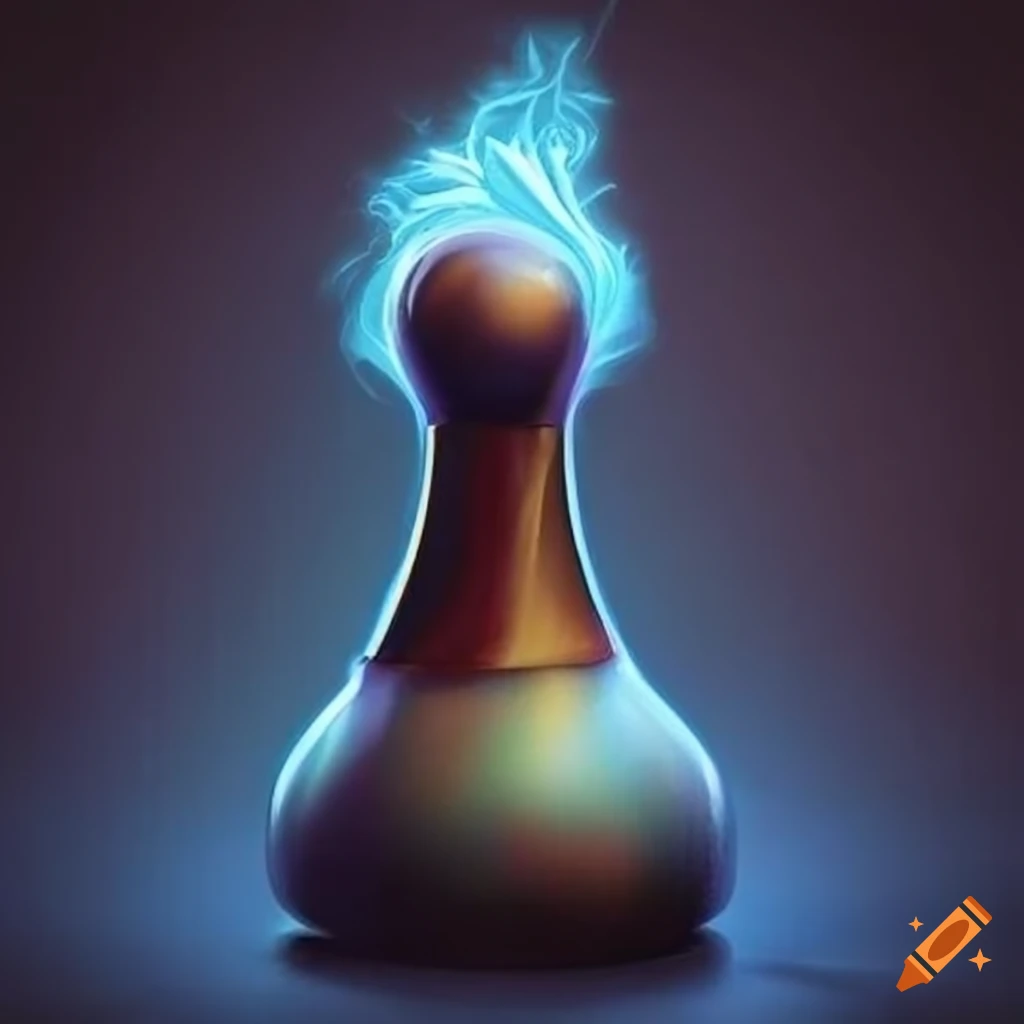 Wizard pawn on Craiyon