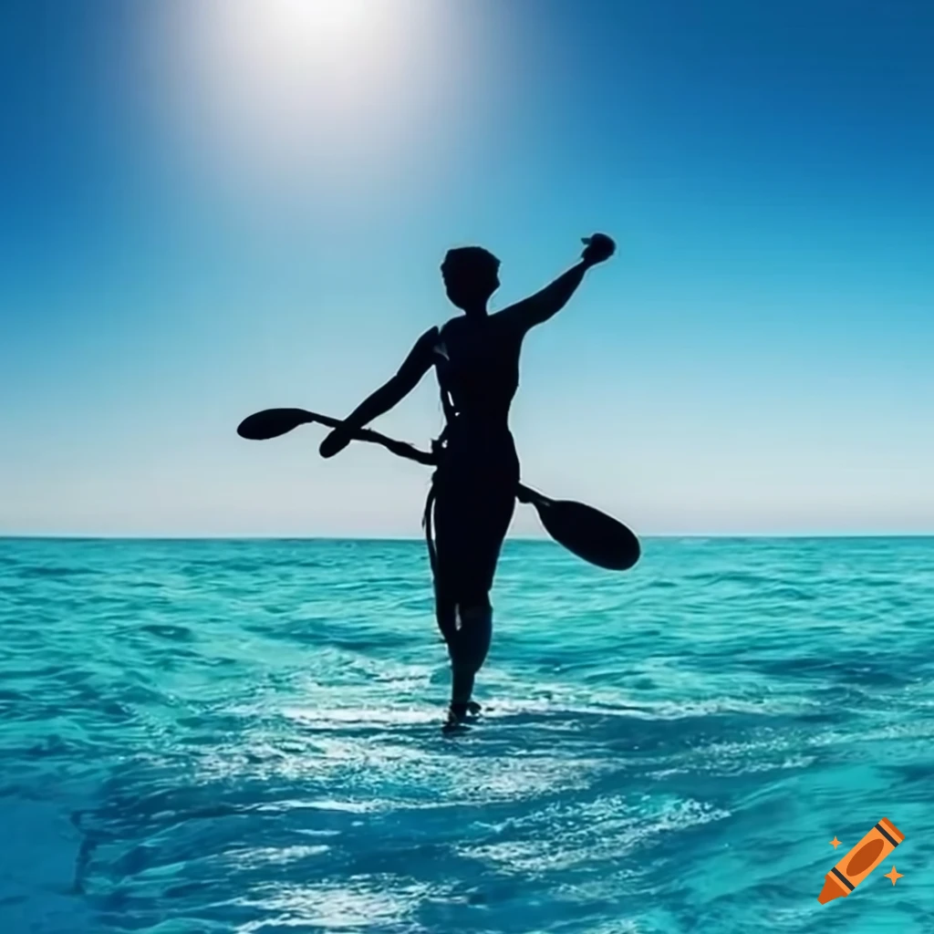 Lone man engaged in various activities with an infinity symbol on Craiyon