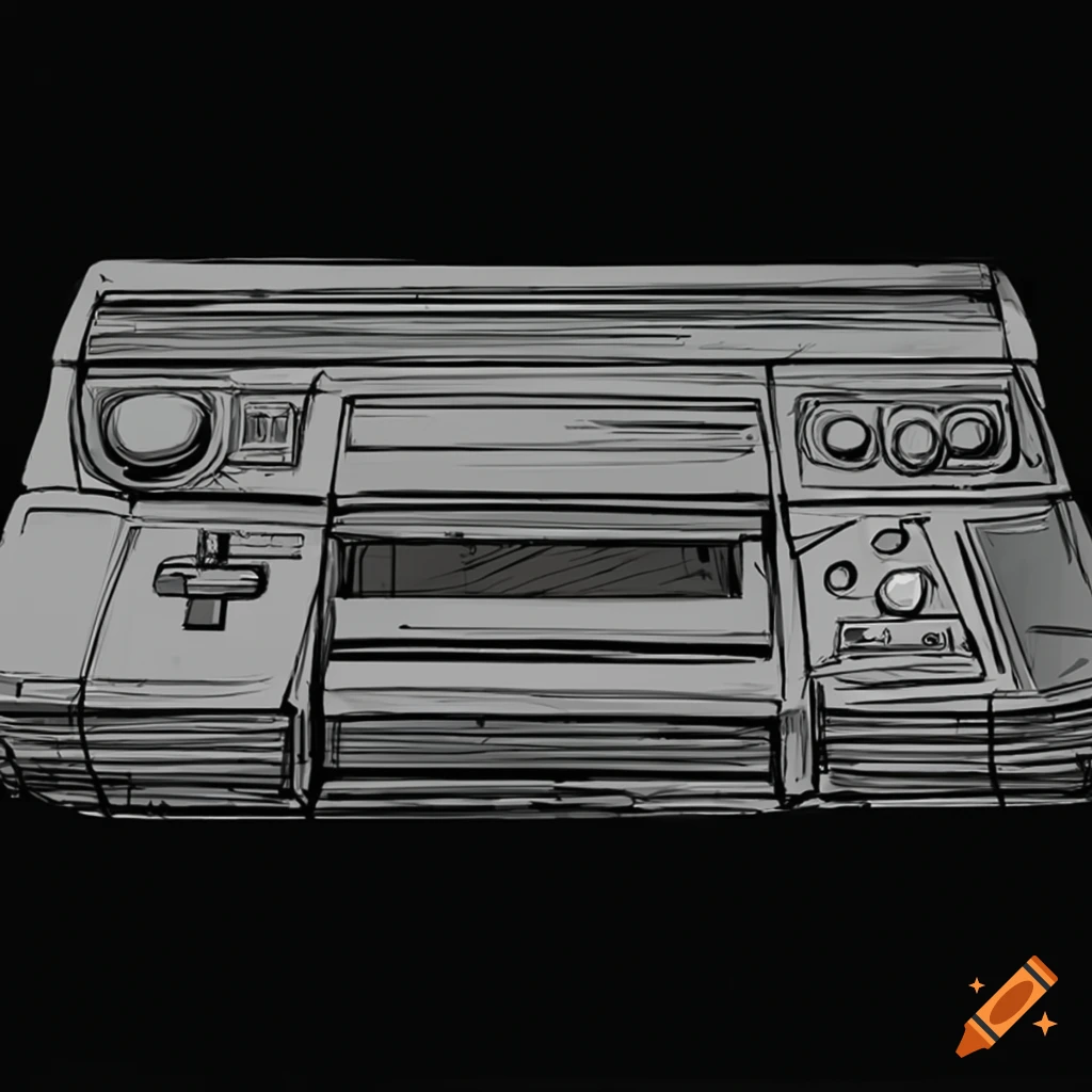 Nintendo 65 console concept art on Craiyon