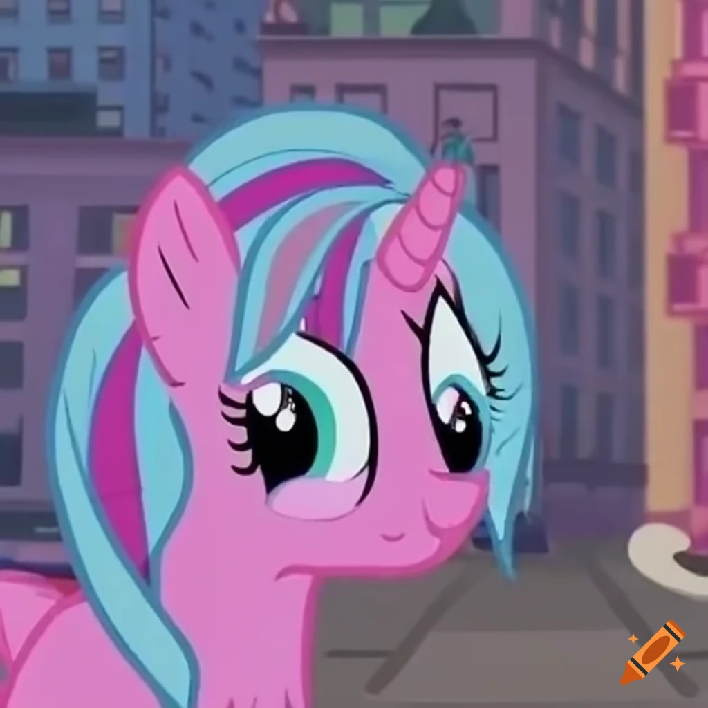My little pony in new york episode on Craiyon
