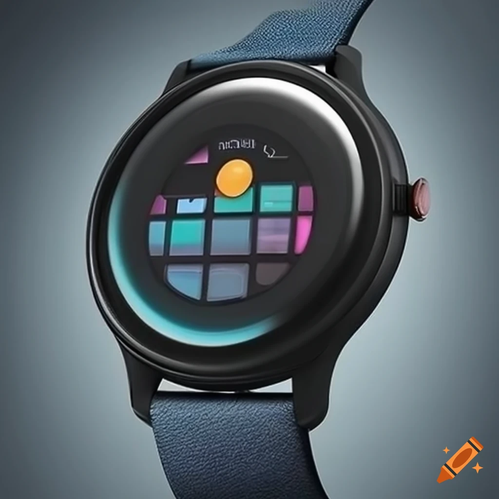 Reloj de mano moderno inteligente on Craiyon