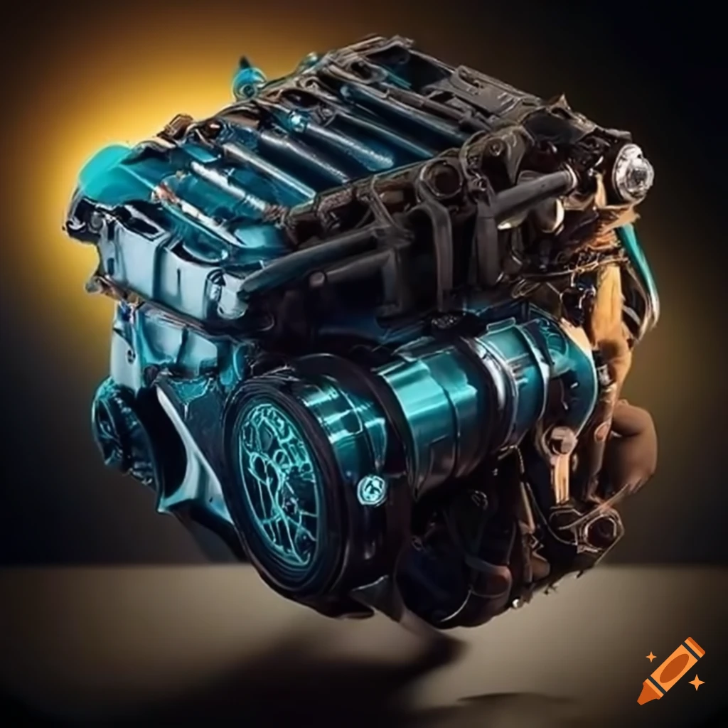 Water-powered car motor concept on Craiyon