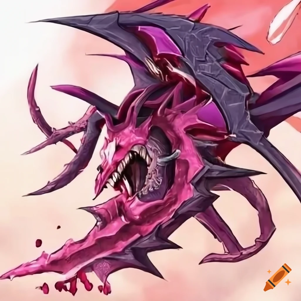 Yugioh spiral thorn small on Craiyon