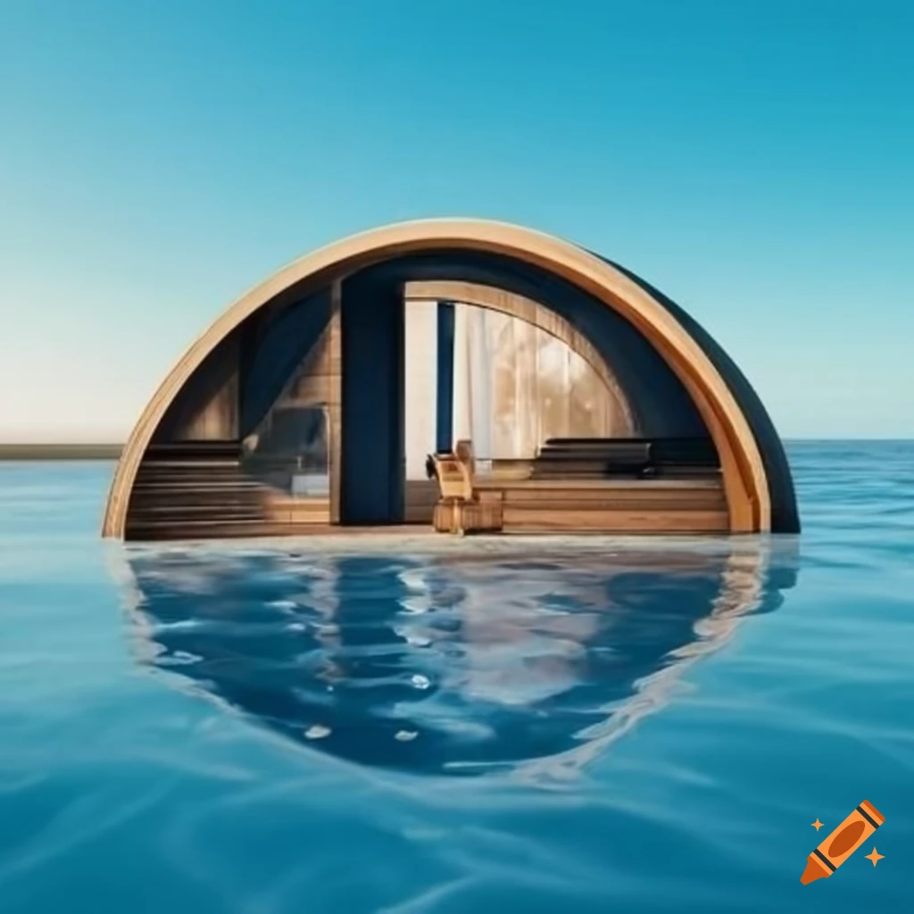 Sea world inspired sustainable luxury pod building using solar and grey ...