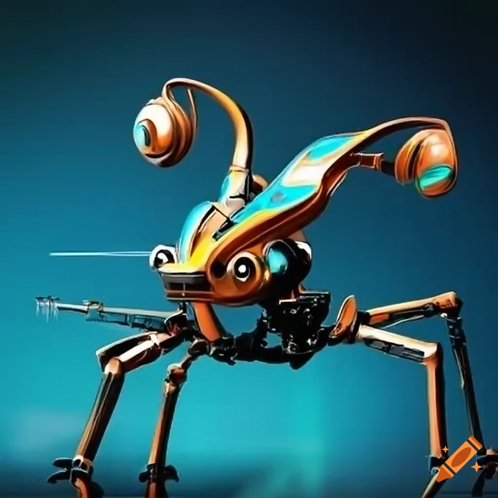 Robot animals on Craiyon