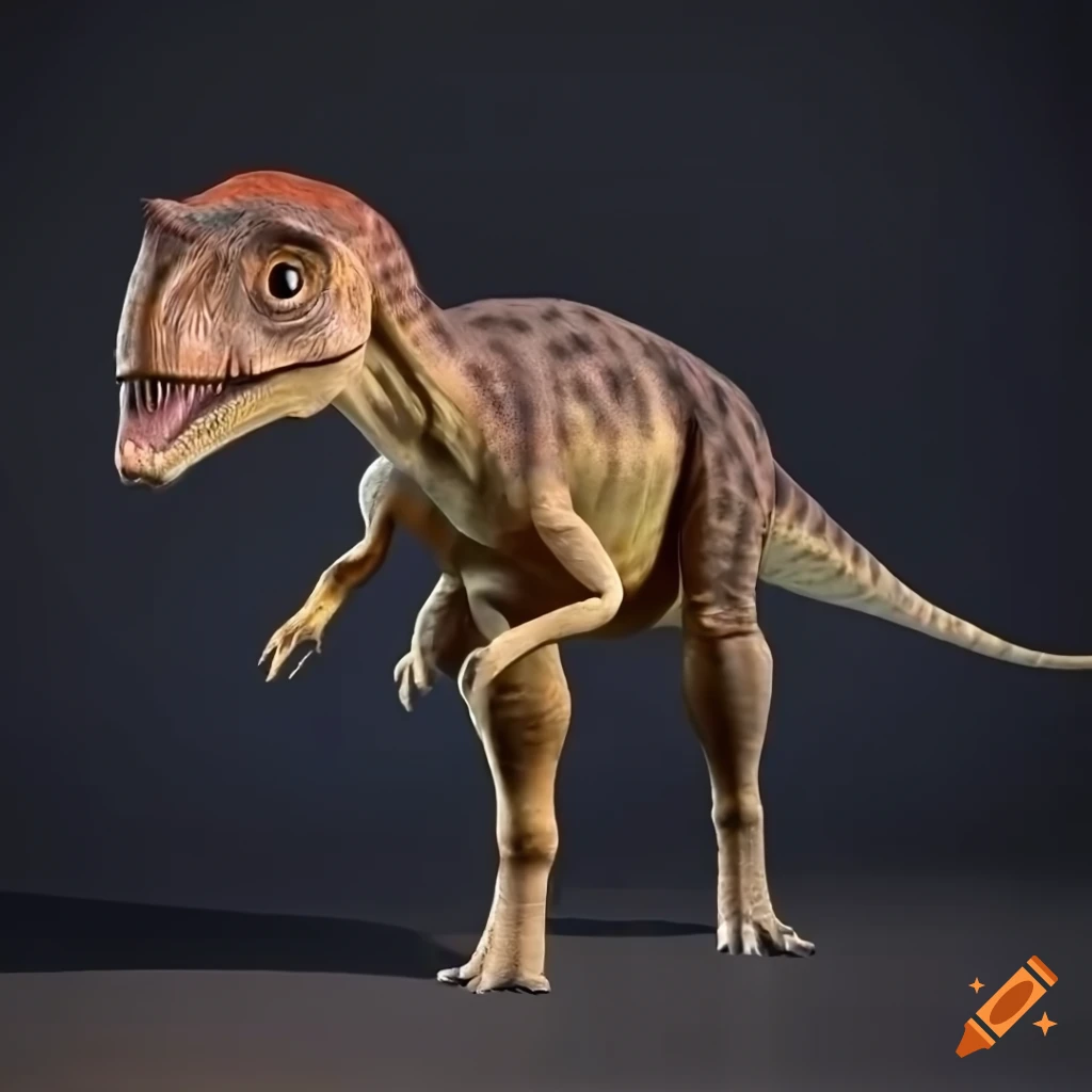 Hefty pachycephalosaurus dinosaur with lizard-like pattern in ...