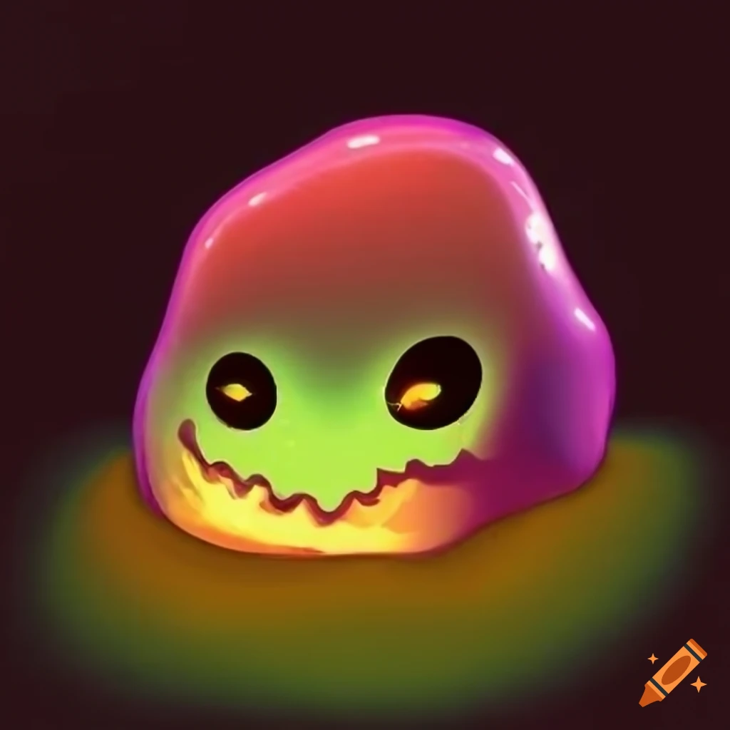 Slime entity on Craiyon