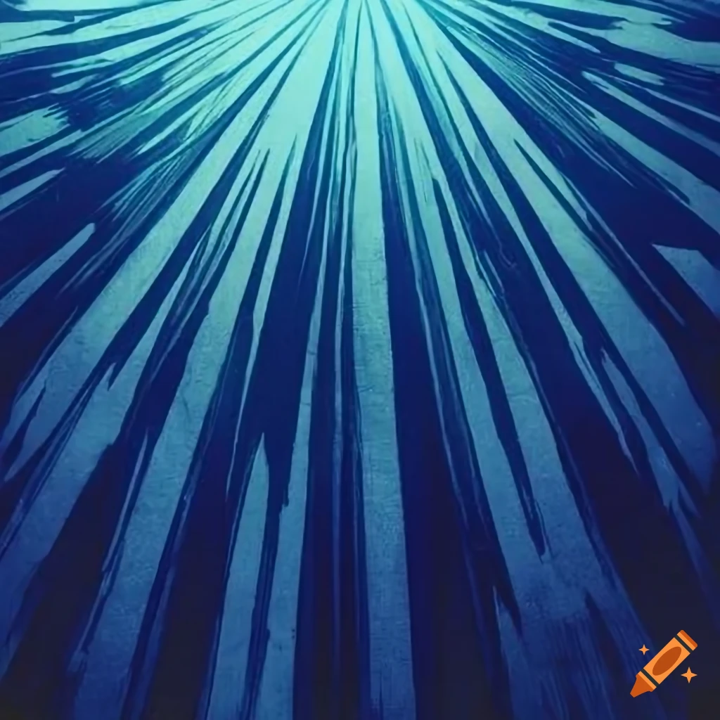 Abstract skyblue radial manga background with texture patterns on Craiyon