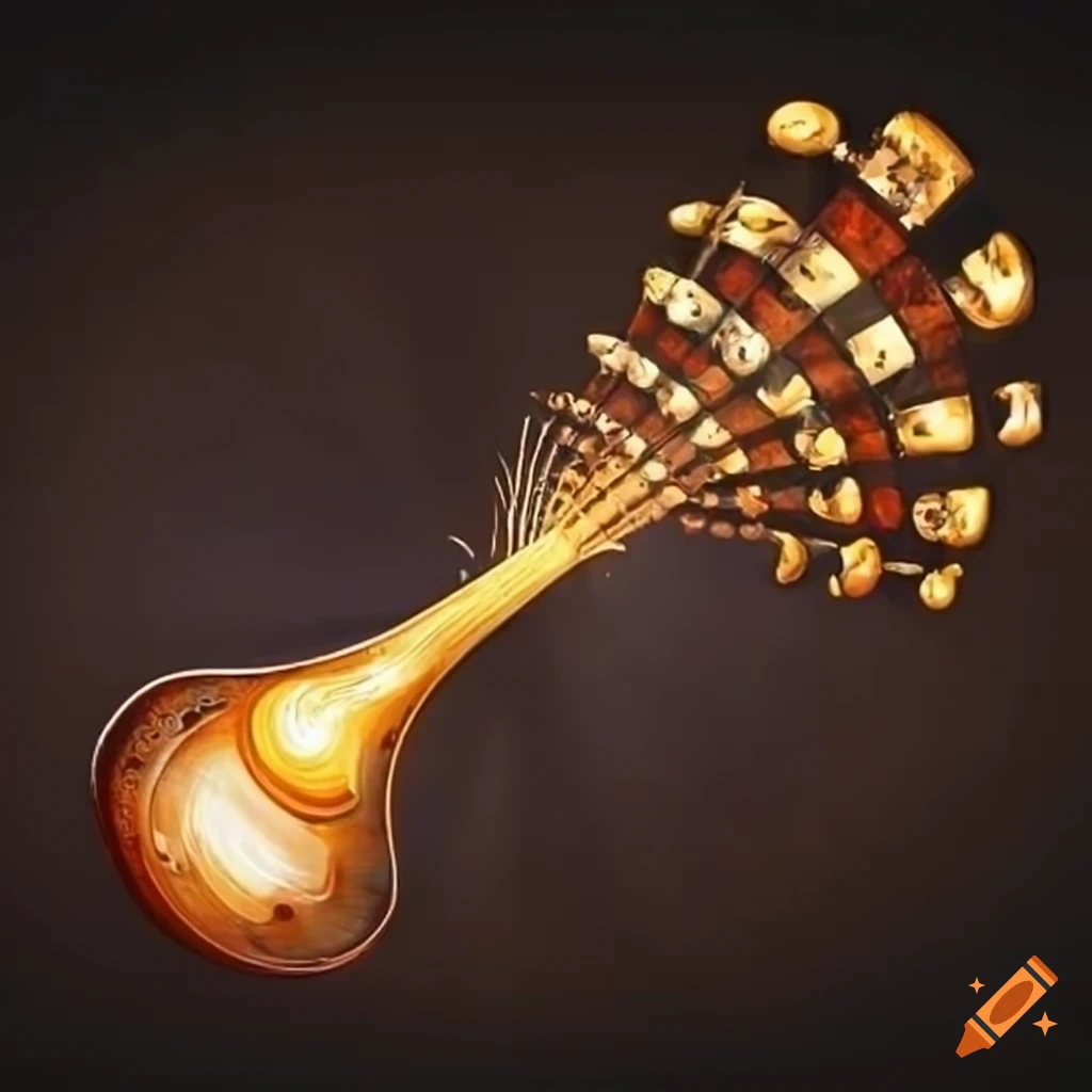 Esoteric music instrument on Craiyon