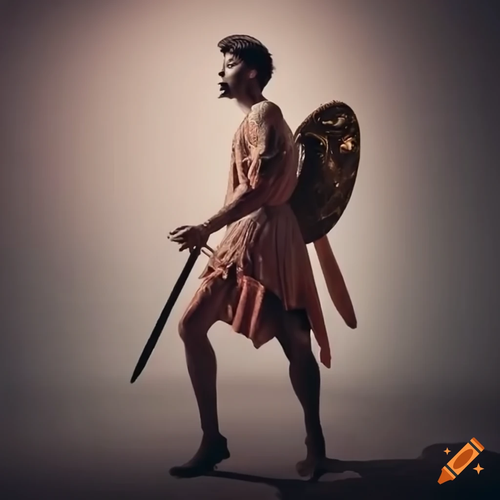 King david slaying the giant in a historical artwork on Craiyon