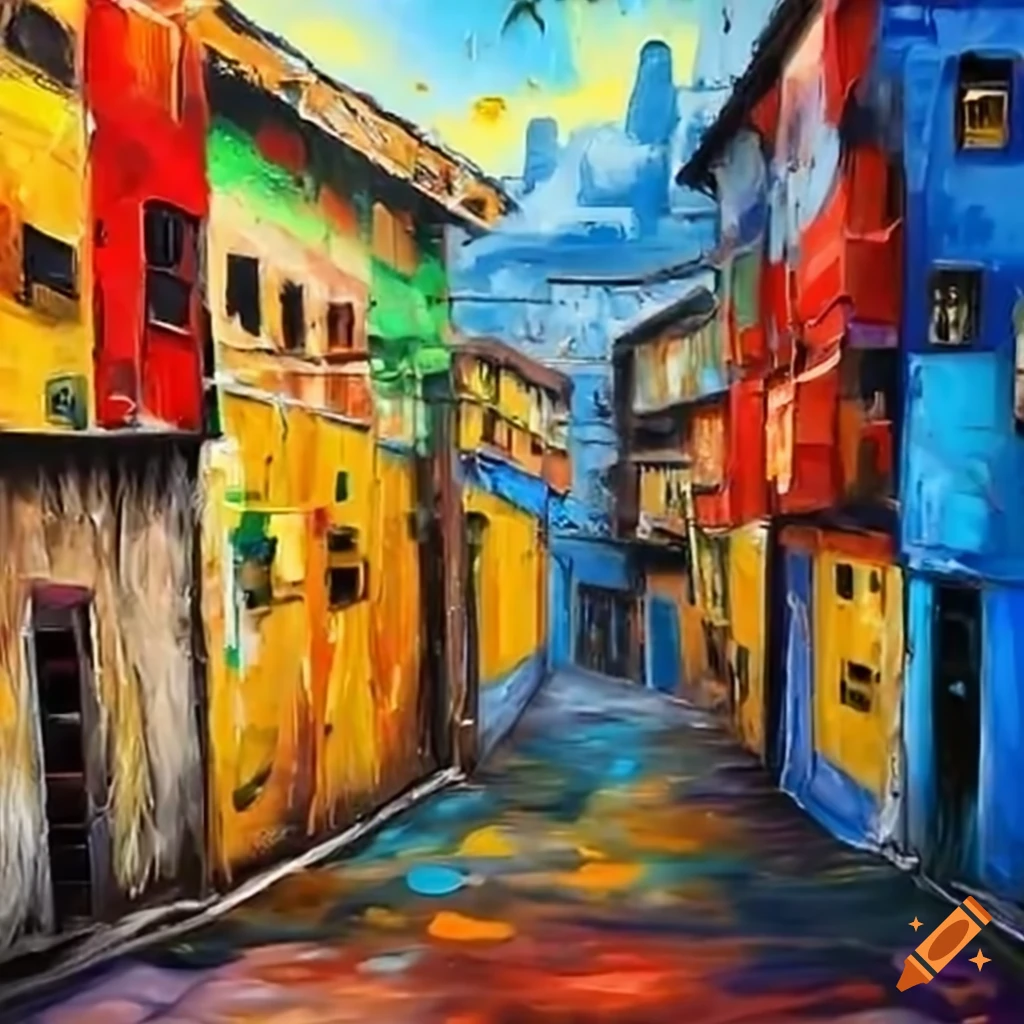 Brazil favela on Craiyon