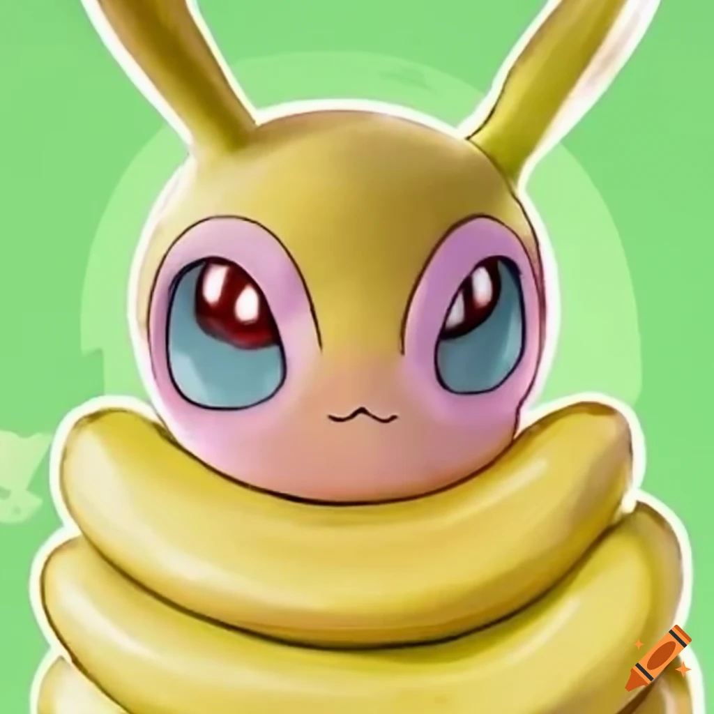 Pokémon banane on Craiyon