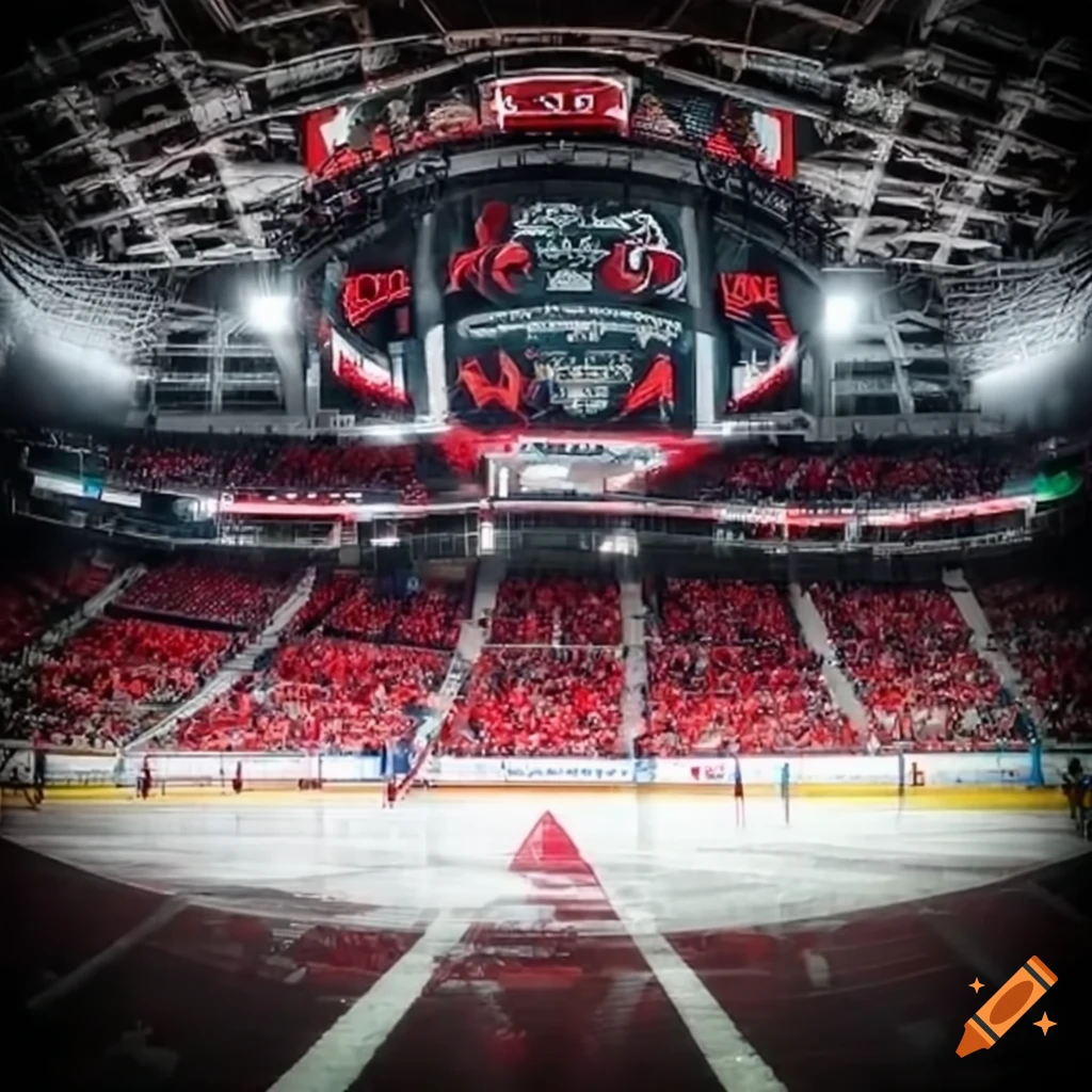 New jersey devils arena on Craiyon
