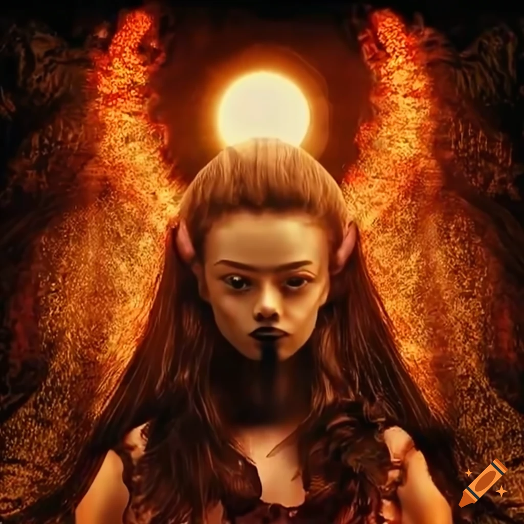 Abstract illustration of illusory motion on Craiyon