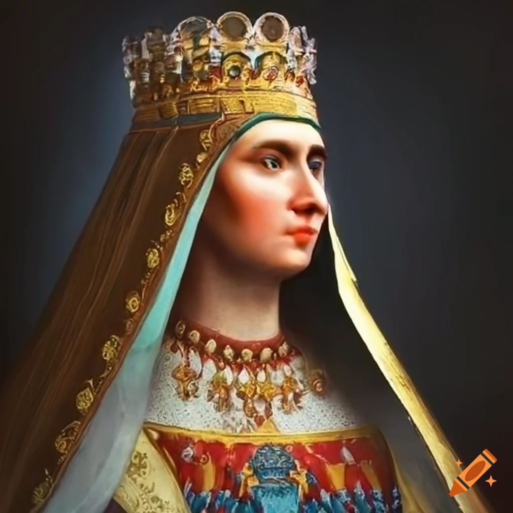 Portrait of saint olga of kiev, empress of kievan rus on Craiyon