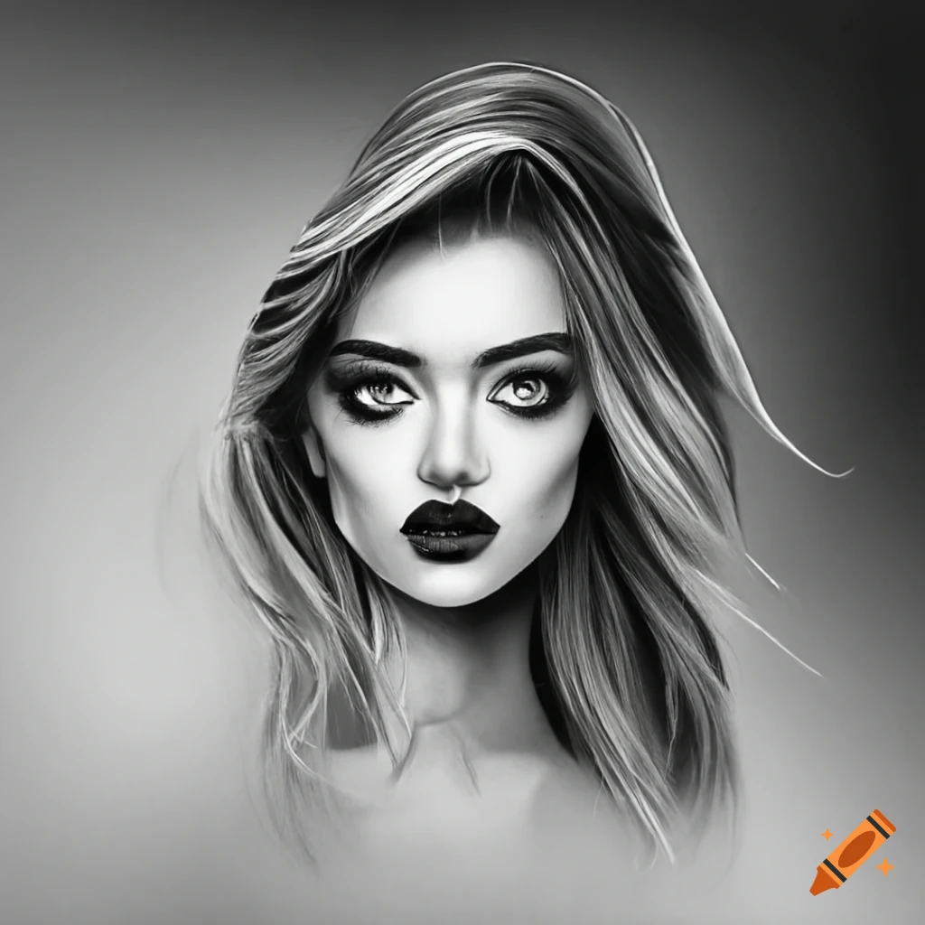 Abstract representation of beauty on Craiyon